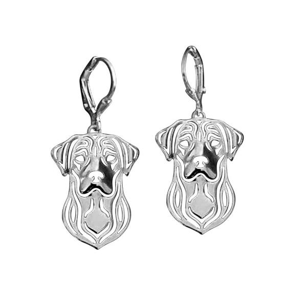商品名: Ginger Lyne Collection ラブラドール・レトリーバー スターリングシルバー 子犬フックイヤリング Labrador Retriever Sterling Silver Dangle Earrings by Gi...