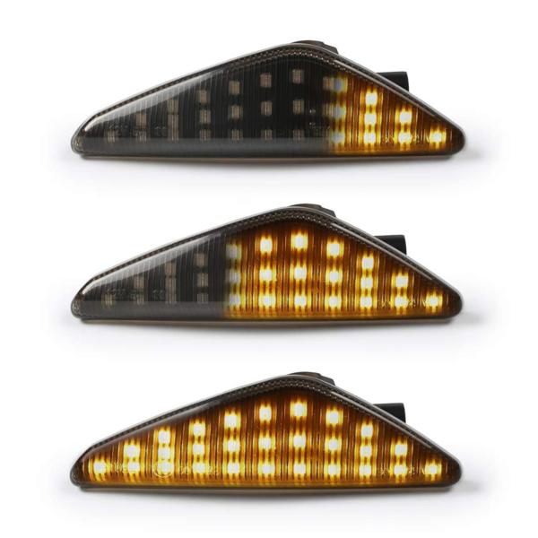 商品名:  Gempro 2Pcs Dynamic Amber LED Side Marker Turn Signal Light For BMW E70 X5 E71 X6 F25 X3, Replace OEM Side Marker ...