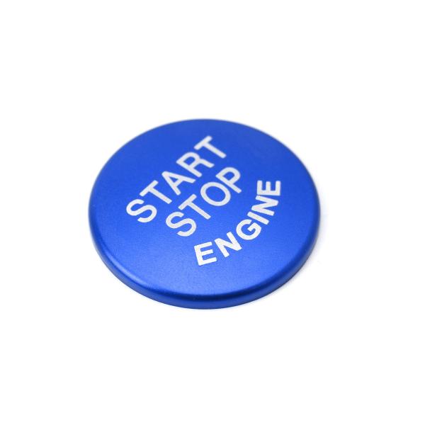 商品名:  iJDMTOY Racing Sports Inspired Blue Aluminum Keyless Engine Push Start Button Cover Trim Compatible with BMW 1 2 3...