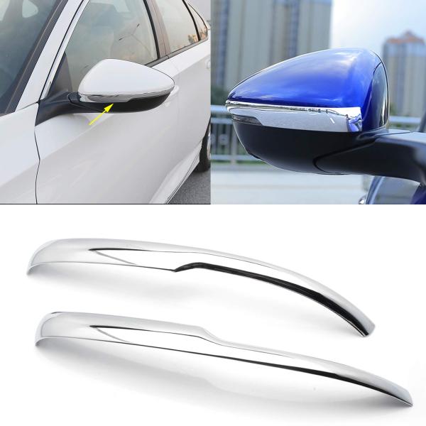 商品名:  Xotic Tech Exterior Rearview Side Mirror Pillar Stripe Cover Trim, Chrome, Compatible with Honda Accord 10th Gen 2...