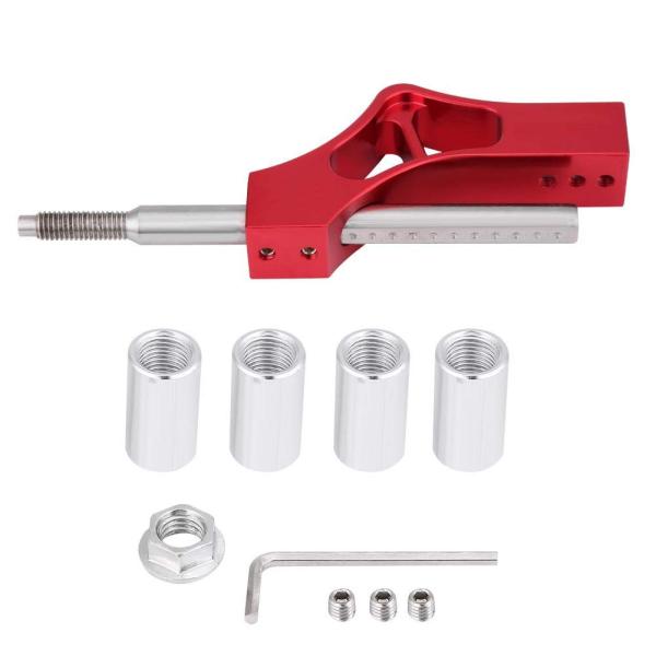 商品名:  Fydun Shift Knob Extender, Car Stainless Steel Adjustable Height Lever Extension for Honda Manual Shift Knob(red)ブ...