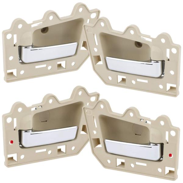 商品名:  ECCPP Door Handles Interior Inside Inner Driver Passenger Side for 2005-2011 for Jeep Grand for Cherokee Beige(4pc...