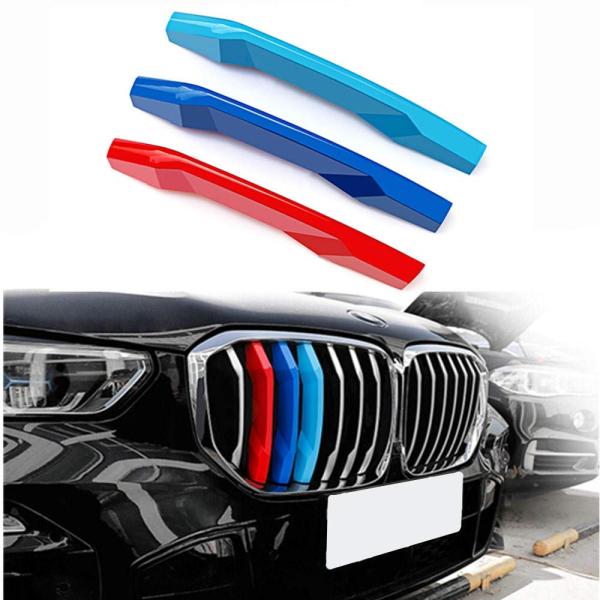 商品名:  TOPGRIL M-Colored Stripe Grille Insert Trims M Sport Grille Insert Trim Strips For 2019-2023 BMW G05 X5ブランド: TOPGR...