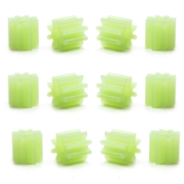 商品名:  Othmro 20pcs Plastic Gears 8 Teeth Model 081.5A Reduction Gear Plastic Worm Gears for RC Car Robot Motorブランド: Othm...