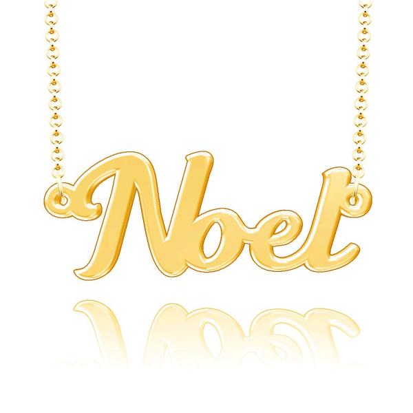 商品名:  CLY Jewelry Personalized Noel Name Necklace Custom Gold Pendant Jewelry Customized Gift for Womenブランド: CLY Jewelry...