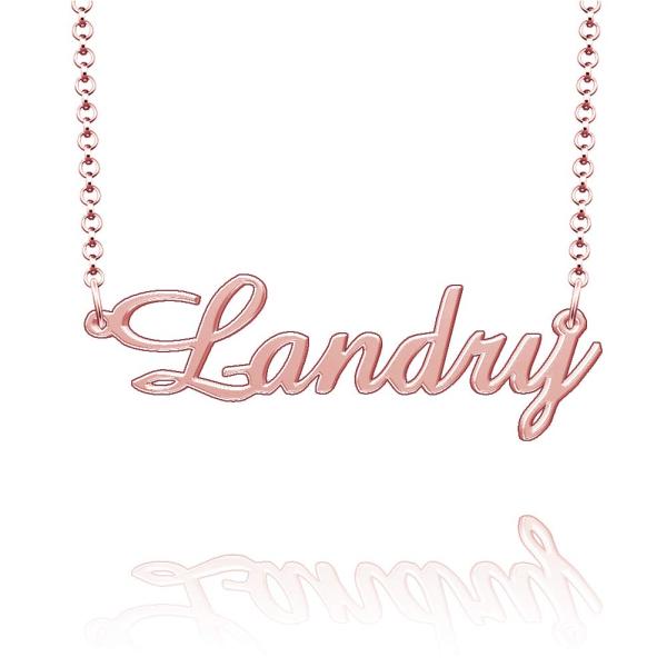 商品名:  CLY Jewelry Sterling Silver Woman Personalized Name Yin Africa Brenner Custom Landry Necklaceブランド: CLY Jewelry高さ: ...