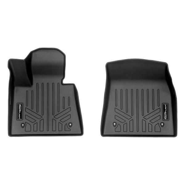 商品名: SMARTLINER カスタムフィット フロアマット 1列目ライナーセット ブラック 2019 BMW X5用 SMARTLINER Custom Fit Floor Mats 1st Row Liner Set Black fo...
