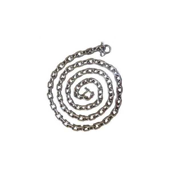 商品名: US ステンレススチール 316 アンカーチェーン 5/16インチまたは8mm x 10フィート アンチオフシャックル付き 高度なロックリングデザイン US Stainless Stainless Steel 316 Anchor...