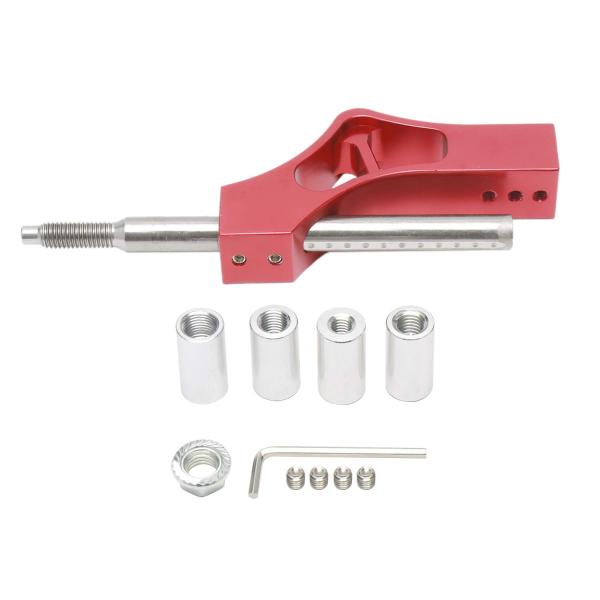 商品名: NovelBee カーギアシフターエクステンダーキット アダプター4個付き 調節可能な高さレバーエクステンション ホンダスティックシフト車両用 (レッド) NovelBee Car Gear Shifter Extender Ki...