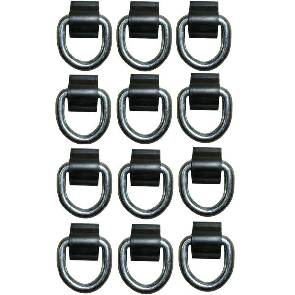 商品名: WR15 3/8インチ 12溶接Dリング ロープタイダウン オートバイ ATV トラック トレーラー用 RAParts WR15 3/8" 12 Weld On D Rings for Rope Tie Down Motorcyc...