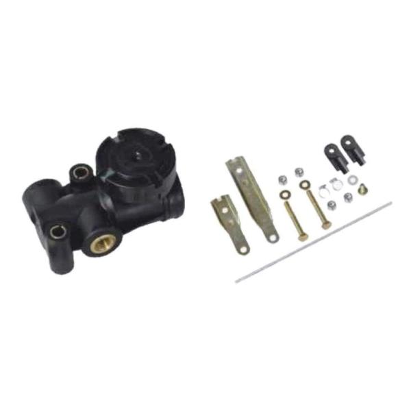 商品名: Fortpro キャビン高さコントロールバルブ(ハドレータイプ)、1/4インチPTポート交換用 Hadley H00600P、Mack 20QE2373 | F245563 Fortpro Cabin Height Control...