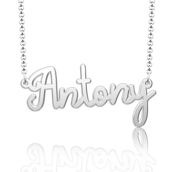商品名:  CLY Jewelry Plated Antony Necklace Name Personalized Couple Custom Made Breast Women 925 Tag Longブランド: CLY Jewelry...