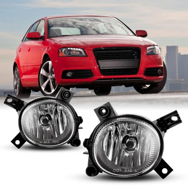 商品名: AUTOFREE フォグライト 2005-2008 Audi A4/S4 2008-2013 A3 OEM フォグランプ 交換用 H11 12V55W電球 1ペア (クリアガラスレンズ) AUTOFREE Fog Lights C...