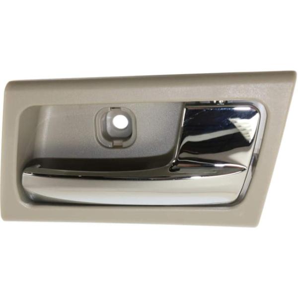 商品名:  for Mercury Grand Marquis 2003-2011 Interior Door Handle Front OR Rear, Passenger Side Gray Bezel with Chrome Leve...
