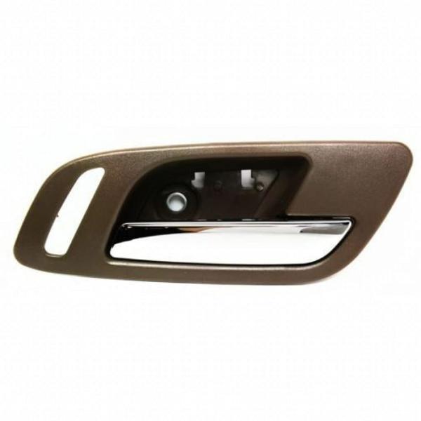 商品名:  KarParts360 for GMC Yukon Interior Door Handle Front, Passenger Side Brown Bezel with Chrome Lever 2007-2014 | Tri...