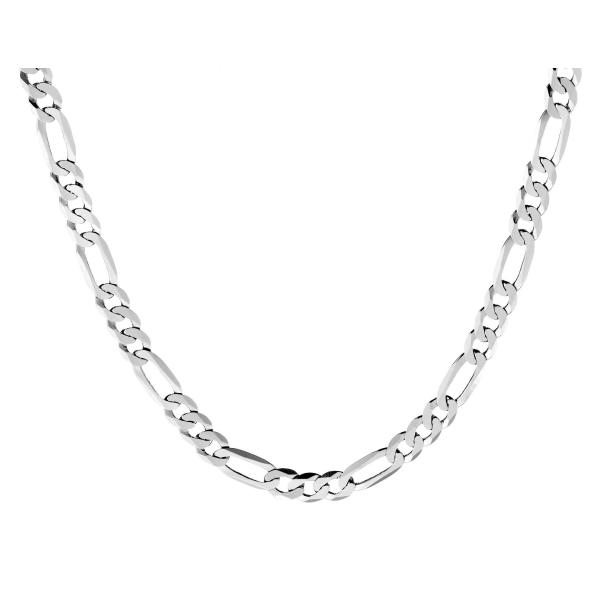 商品名: Quadri フィガロリンクチェーン 925スターリングシルバー イタリア製 5mm ネックレス レディース/メンズ/ガールズ/ボーイズ用 16~30インチ プレミアム品質 イタリア製 ギフトボックス付き メタリック QUADRI...