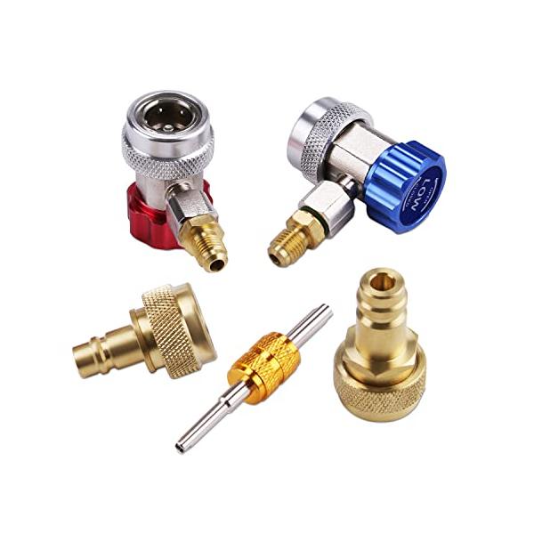 商品名: Lichamp 車 A/C R1234YF R134A アダプター AC R134 R1234 R 134A 1234YF クイックカプラー コネクターキット Lichamp Car A/C R1234YF R134A Adapt...