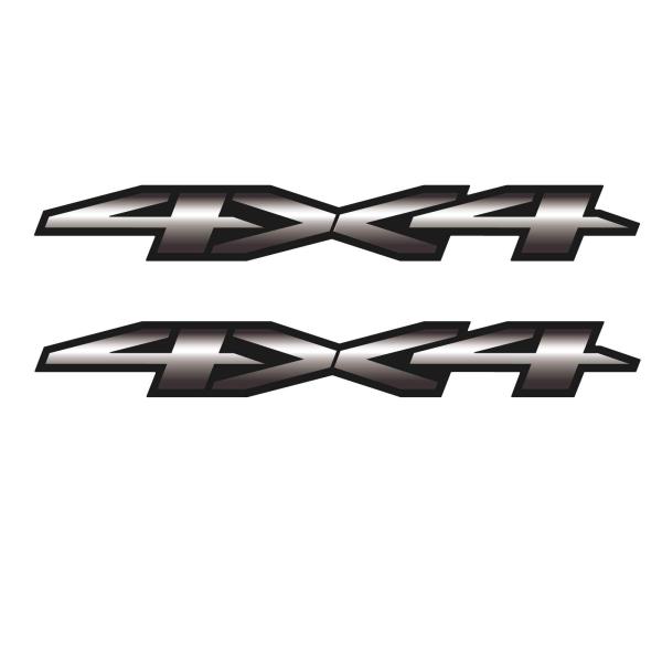 商品名:  EmblemsPlus 2019 2020 2021 2022 2023 2024 Chevy Silverado 4X4 Bed Side Decals Set of 2 Fits 1500 2500 HD Z71 LT Cu...