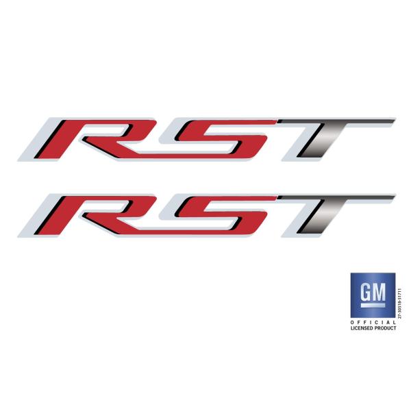 商品名:  EmblemsPlus 2019 2020 2021 2022 2023 2024 Chevy Silverado RST Bedside Decals Stickers Set of 2 Z71 LT LTZ General ...