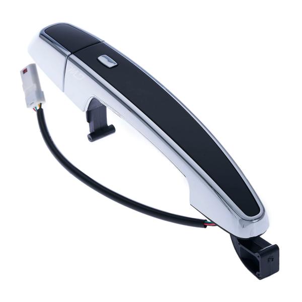 商品名: Master Tailgaters 交換用 シボレー マリブ 2016年以降 ブラック/クローム エクステリアドアハンドル フロント右側 キーホールなし Master Tailgaters Black/Chrome Exterio...