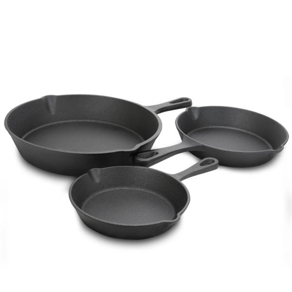 商品名: General Store 鋳鉄フライパンセット 3点 General Store Cast Iron Fry Pan Set, 3-pcブランド: General Store商品サイズ: Multi-Size高さ: 35.9cm...