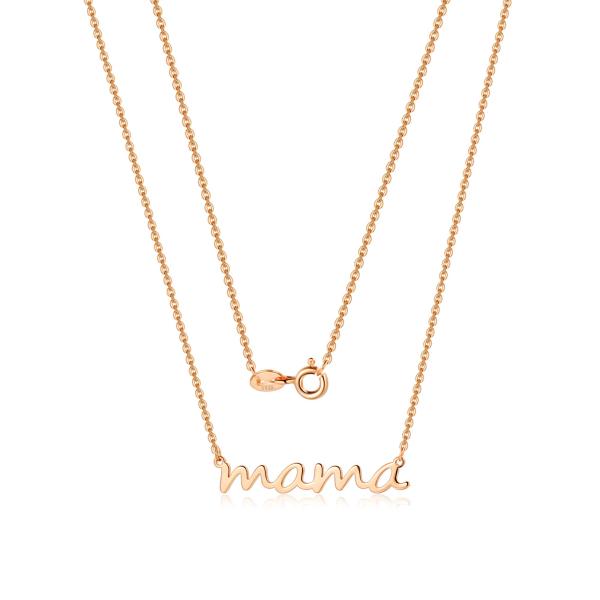 商品名: 925スターリングシルバー ママネックレス お母さんへのギフト 14Kゴールドメッキ 小さなかわいいママネックレス ママネックレス 娘から母へのギフト 母へのギフト 母へのギフト 母へのプレゼント 母へのギフト 925 Sterl...