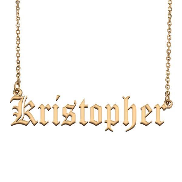 商品名:  LikeFun Customized Charm Pendant Jewelry Any Name Necklace for Grandma for Her Kristopherブランド: LikeFun商品番号: 色: Gol...