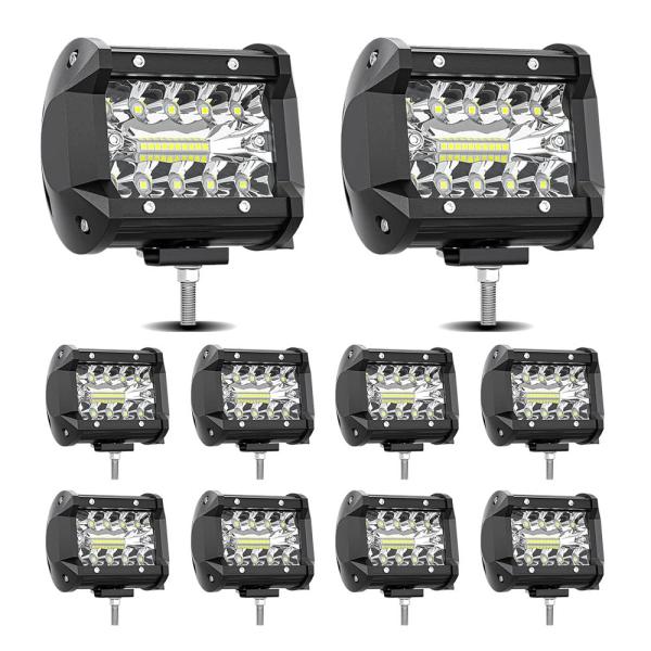商品名:  WINBANG Led Light Pods, 4 Inch 60W Led Driving Light Spot Flood Combo Work Light Off Road Light Fog Light Truck Li...
