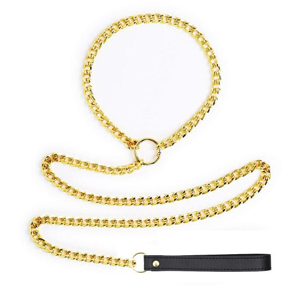 商品名: LEWE チョーカーチェーンネックレス Oリング カラーチョーカー レディース メンズ Women Men Choker Chain Necklace Collar Choker with Long Chain Detachabl...