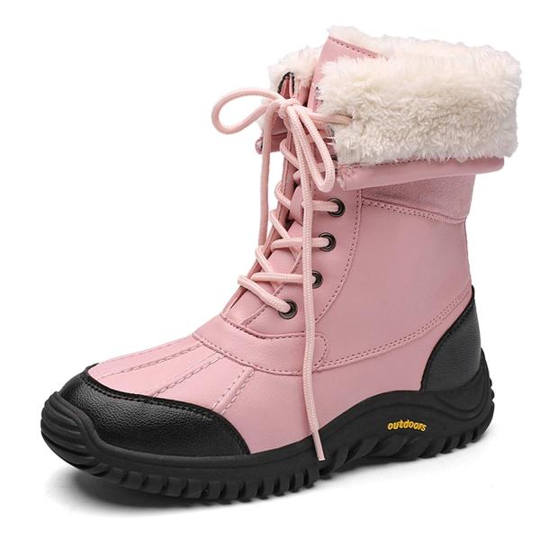 商品名:  Winter Snow Boots for Women Water Resistant Full Fur Lining Warm Boots Outdoor Mid-Calf Non-Slip Winter Shoesブランド:...