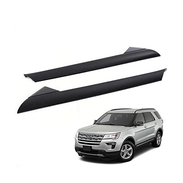 商品名: G-PLUS フロントガラス トリムピラーモールディング 左右2個 フォード エクスプローラー 2011-2019対応 2Pcs Right &amp; Left Side Windshield Trim Pillar Moldi...