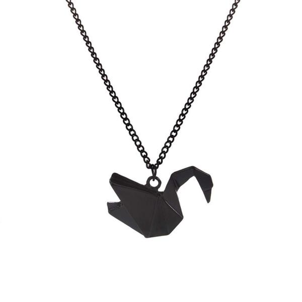 商品名:  Rubyyouhe8 Fashion Women Hollow Origami Cranes Swan Pendant Long Chain Necklace Jewelry Gift for Christmas Mother'...