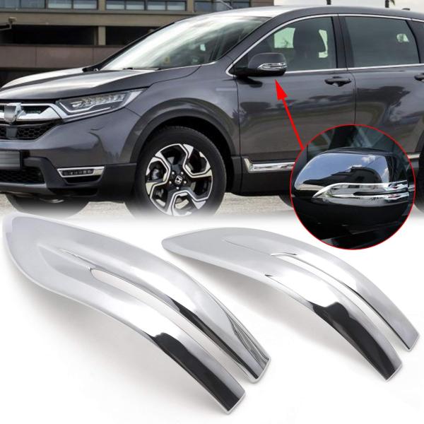 商品名:  Xotic Tech Exterior Rearview Side Mirror Pillar Stripe Cover Trim, Carbon Fiber Pattern, Compatible with Honda CR-...