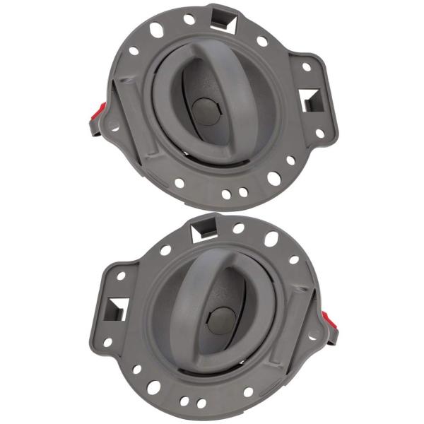 商品名: OCPTY ドアハンドル インテリア フロント ドライバー 左 助手席 右側 交換用 2006-2010 ジープ コマンダー インター ドアハンドル テクスチャー グレー 2個 OCPTY Door Handles Interio...