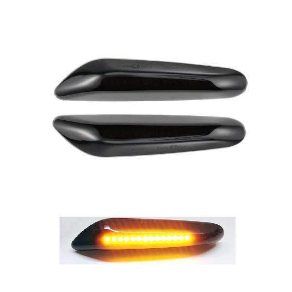 商品名:  LED Side Marker Turn Signal Lights Lamp Smoked Lens Amber Error Free Assembly For BMW E60 E61 E90 E91 E92 E93 E81 ...