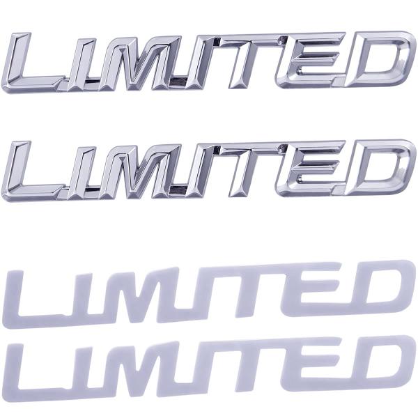 商品名:  Silver Limited Logo 3D Metal Chrome Decal Side Sticker for Fender Emblem Trunk Sport Badge,2pcsブランド: PSMILE商品サイズ: ...