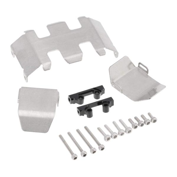 商品名:  Stainless Steel Skid Plate Guard Transmission Gearbox and Differential Axle Guards Skid Plate Set for Axial SCX24 ...