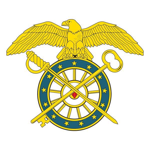 商品名:  Milk Mug Designs US Army Division - Quartermaster Corps Emblem 3 inch Full Color Vinyl Decalブランド: Milk Mug Designs...