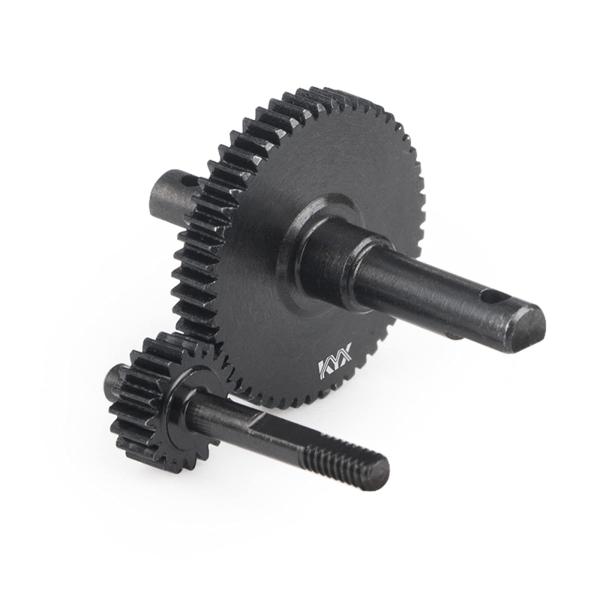 商品名:  MODJUEGO Transmission Gear Set for Axial SCX24 RC Crawler Car Accessories, Strengthened Steel 51T/19T Gearbox Gear...
