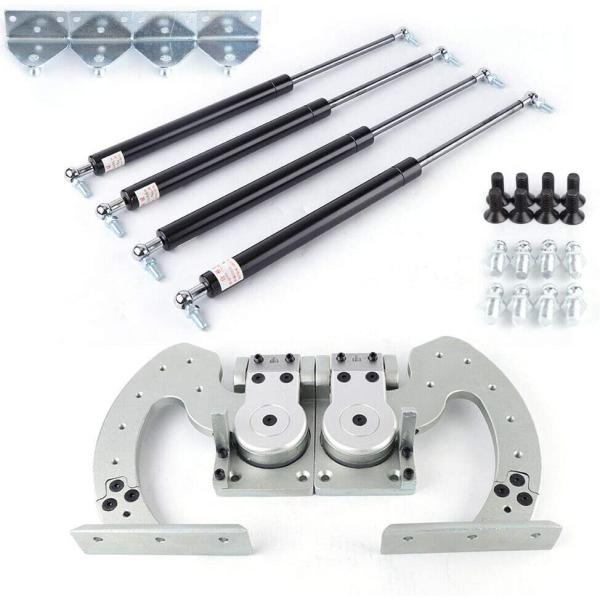 商品名: ユニバーサルランボドアキット ボルトオン垂直ドアヒンジキット 90度垂直ランボドア変換キット ほとんどの車の垂直ドアにフィット アウディ/ダッジ/フォード/ホンダ/トヨタ/日産/シボレーに対応 Universal Lambo Do...