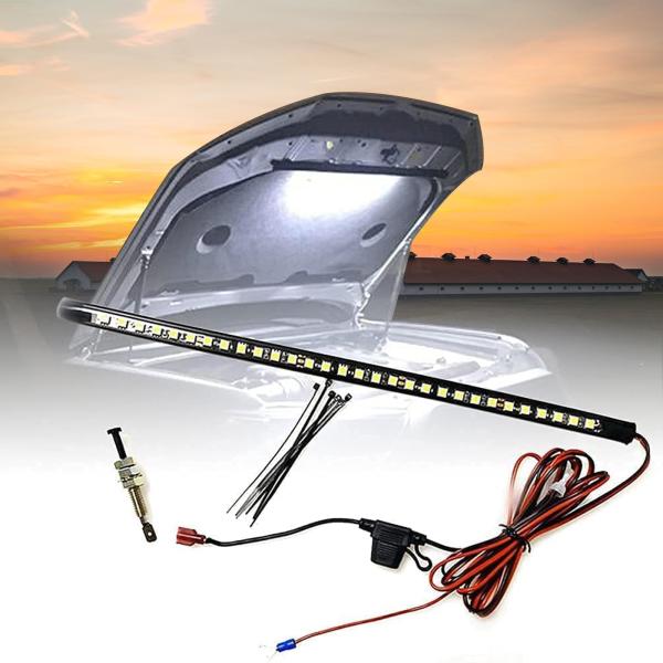 商品名:  Underhood Work Light, White Hood Lighting Car LED Lights Car Under Hood LED Light Kit with Automatic on/Off -Unive...