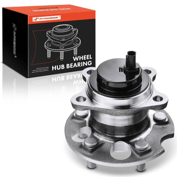 商品名: A-Premium リアホイールベアリングとハブアセンブリ トヨタ ハイランダー 2008 2009 2010 2011 2012 2013 FWD ABS 5ラグ付き 交換用 # 512420 A-Premium Rear Ri...
