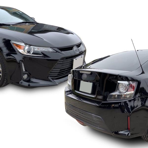 商品名:  Headlight &amp; Tail Light Eyelid Eyebrow Graphic Overlay Pre Cut Vinyl Decal Compatible with Scion tC 2014 2015 2...