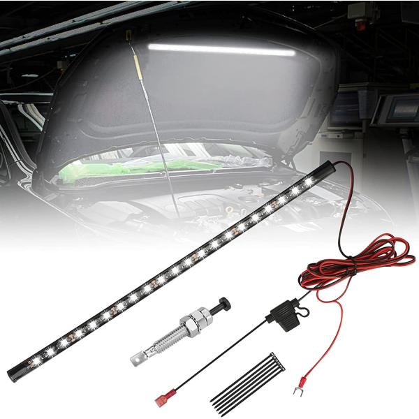 商品名:  Linkstyle Under Hood LED Work Light Kit, 12V Car Hood Work Inspection Strip Lamp with Automatic On/Off Universal W...