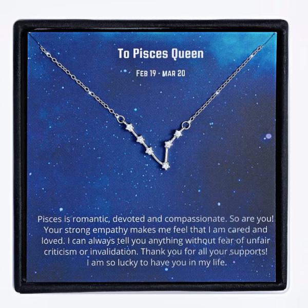 商品名: Coco Jewelry 925スターリングシルバー CZ 占星術 12星座 ホロスコープ サイン 占星術 星術星座 ネックレス 誕生日ギフト レディース ガールズ 18-20インチ, スターリングシルバー, キュービックジルコニ...