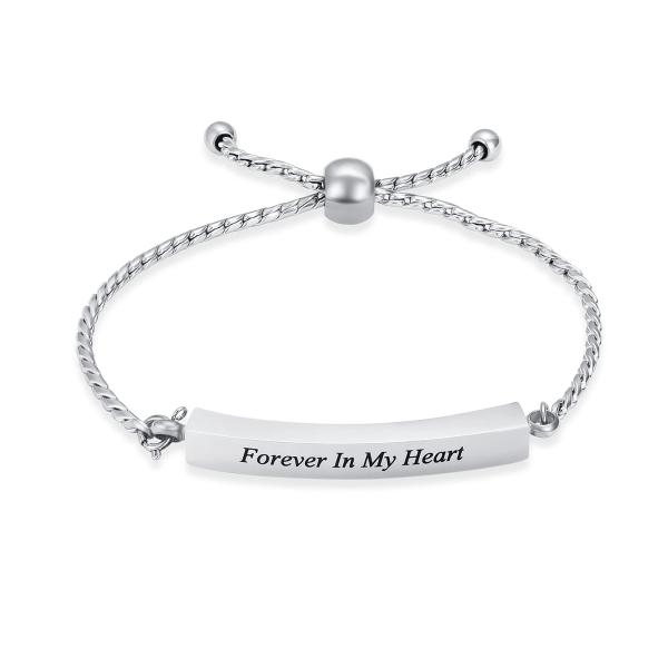 商品名:  Imrsanl Cremation Jewelry Urn Bracelet for Ashes Stainless Steel Ashes Bracelet Bangles Keepsake Memorial Jewelry ...