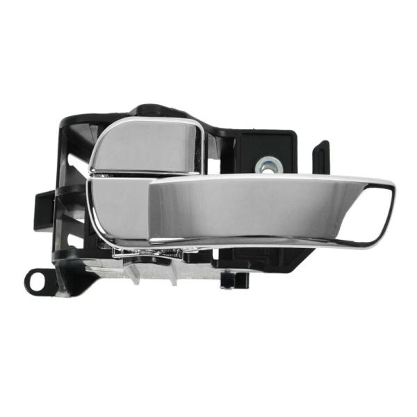 商品名:  TRQ Front or Rear Inner Inside Interior Door Handle Gray &amp; Chrome LH Left Driver Side Compatible with 2005-201...