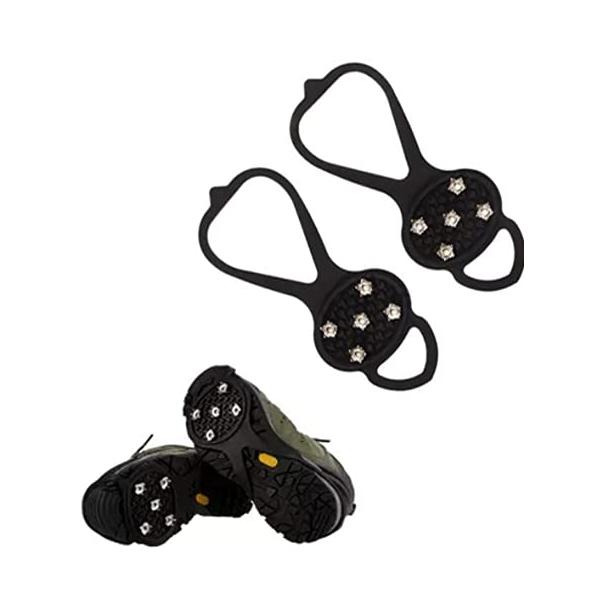 商品名:  Prestine Ice Cleats, Universal Snow Grips for Shoes Ice Fishing Gear Traction Cleats Anti Slip Snow Grips Non-Slip...