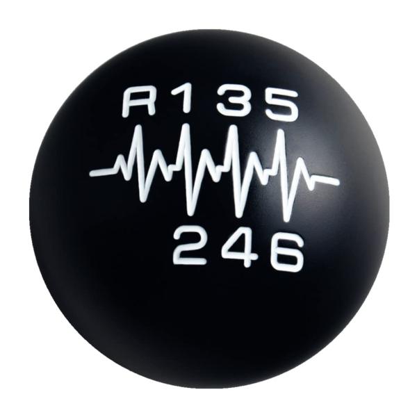 商品名: DEWHEL ブラック/ホワイト 球体シフトノブ 6速 ハートビート SR LITE 加重アルミショートスローシフターノブ リバース左 M12x1.25 M10x1.5 M10x1.25 M8x1.25 DEWHEL Black/...