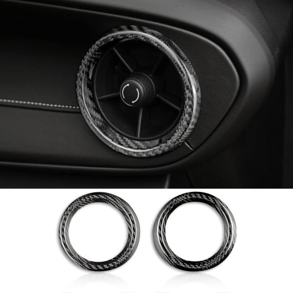 商品名:  AIRSPEED for Camaro Car Air Condition Outlet Vent Frame Sticker Dashboard Side Wind Vent Frame Cover Hard Carbon F...